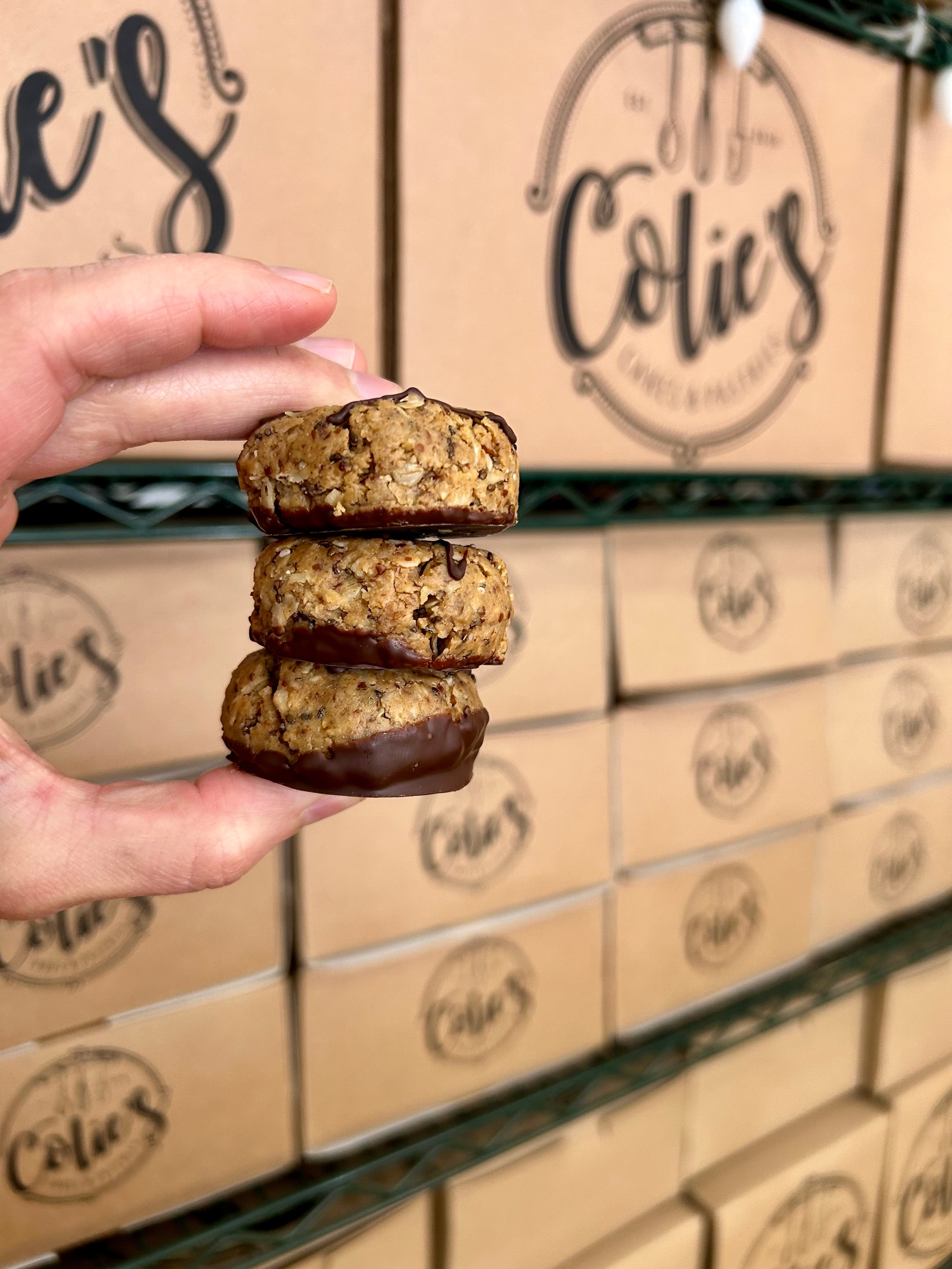 No Bake Protein Bites | Colie's Cakes & Pastries, LLC